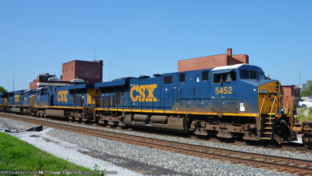 CSX 5452 and others.